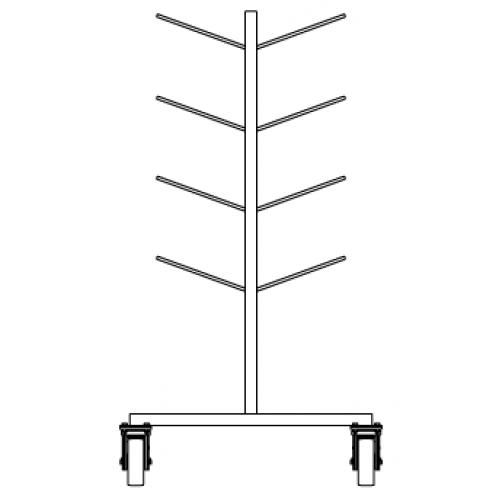 Stainless Steel Bacon Hook Hanging Carts