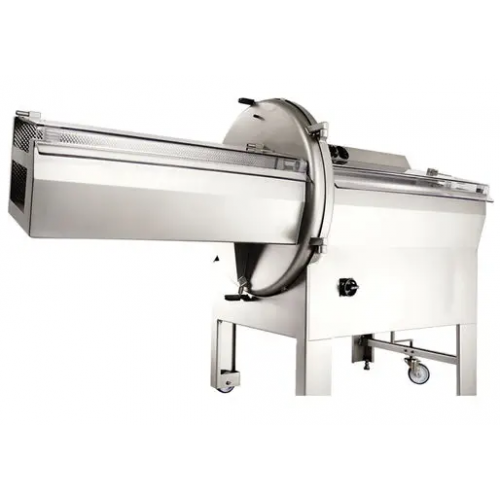 Horizontal slicer chicken breast filleting machine