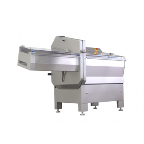 Horizontal slicer chicken breast filleting machine