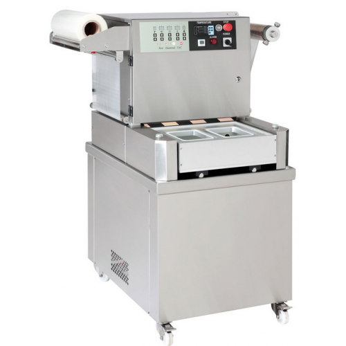 Semi-automatic Vacuum Tray Sealer with Gas Flushing