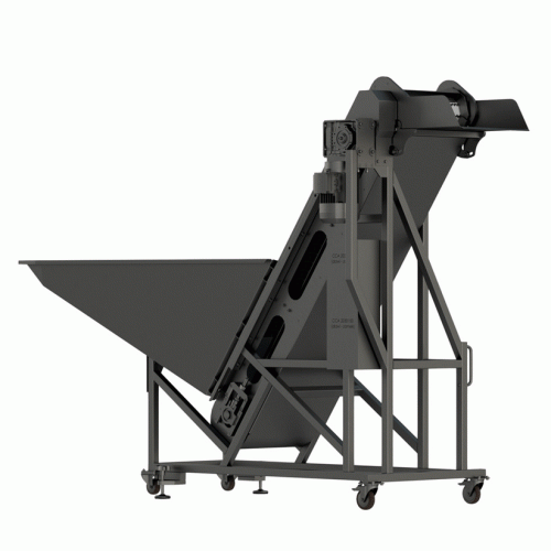 Incline Bucket and paddle Conveyor