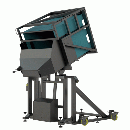 Combo tipper for various containers- Dumper for Containers