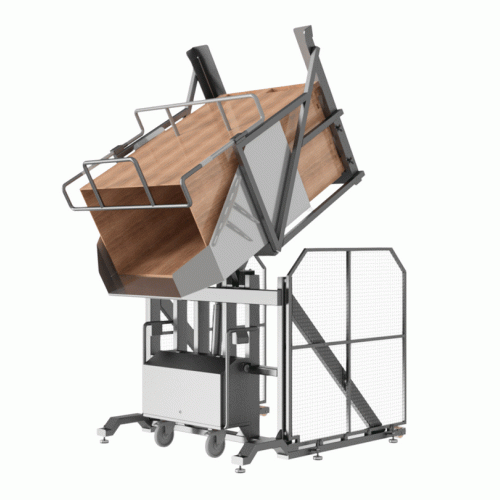 Wide Wooden Crate Combo Dumper