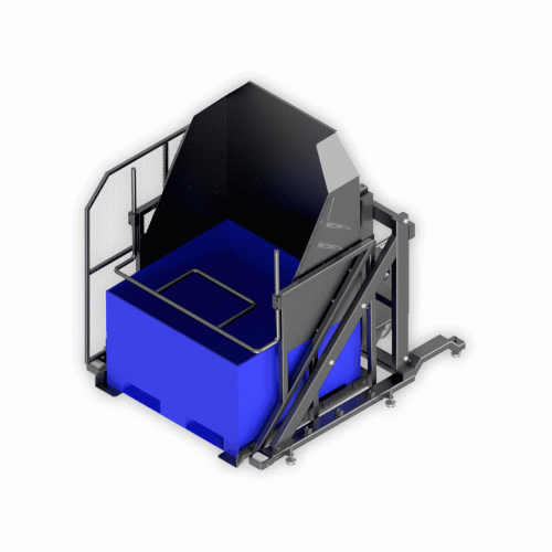 Wide Dumper for multiple heavy containers