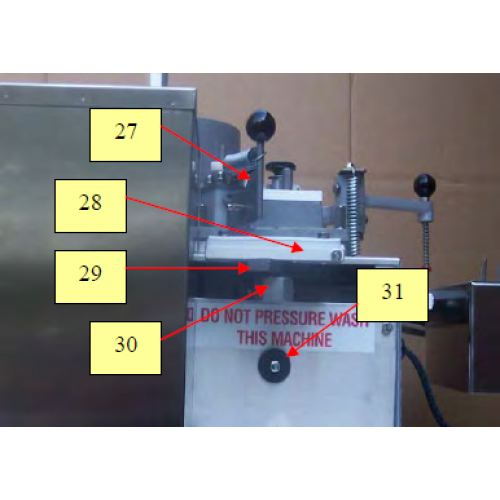 Patty-O-Matic 330A Machine Rear View