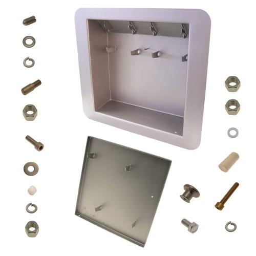 Hopper Exploded View - for Ruhle Dicer SR2 machines