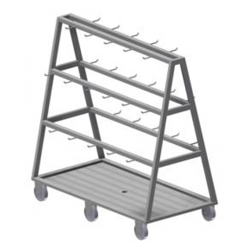 Best Stainless Steel Smokehouse Utility Carts Rolling Trolley Dollies ...