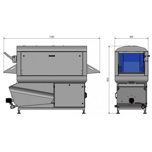 Crate Washer 150 for effective washing of crates