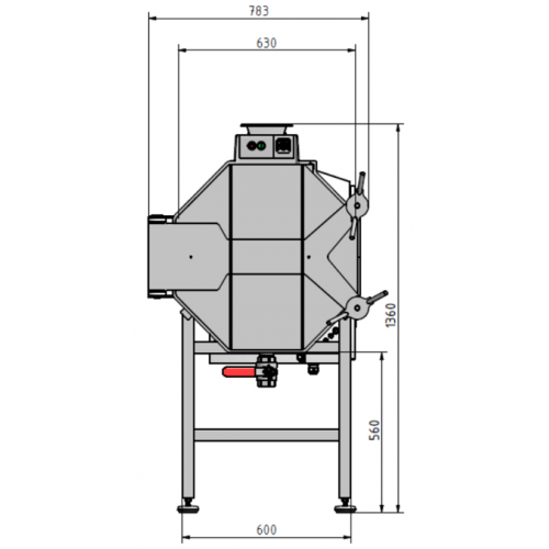 Industrial Smoke-stick washing machine