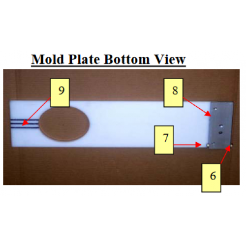 Patty-O-Matic 330A Mold Plate Bottom View