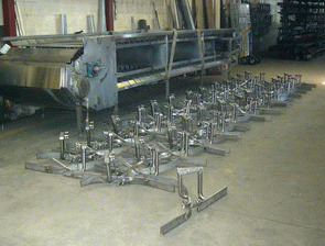 Flat Meat Overhead Rail Switches-Slaughterhouse Canada