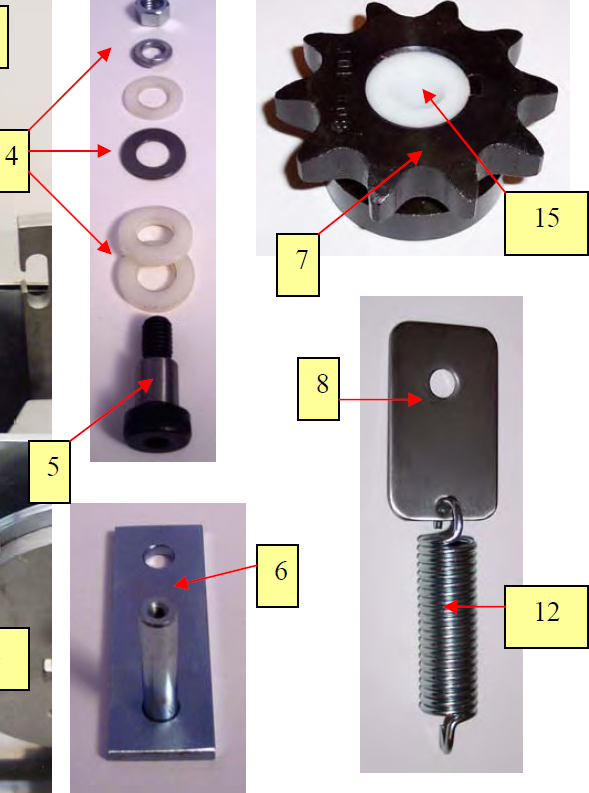 Pacesetter Idler Arm Assembly Parts