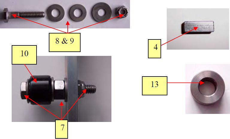 Pacesetter Knock Out Shaft and Lever Assembly