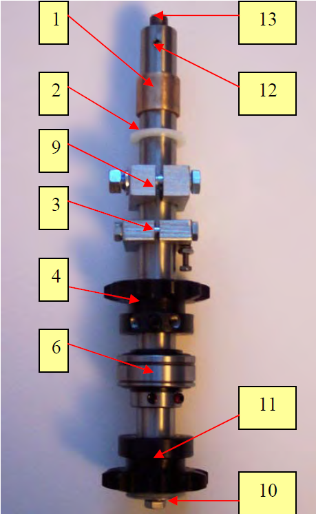 Pacesetter Main Shaft Exploded View