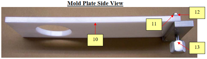 Patty-O-Matic 330A Mold Plate Side View